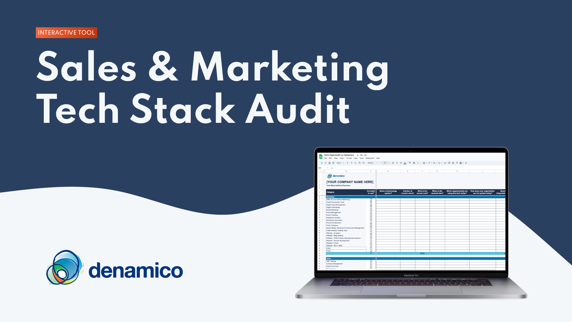 Sales & Marketing Technology Stack Audit